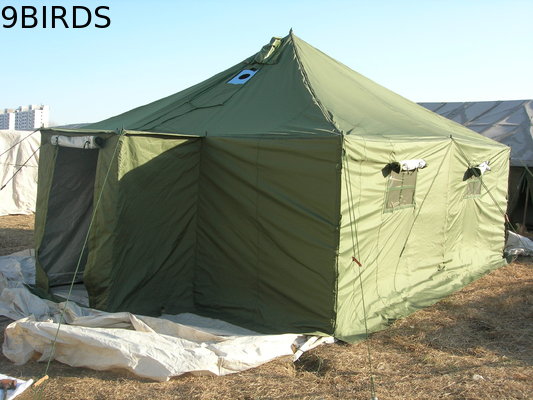 Polyester waterproof army tent camping tent military tent