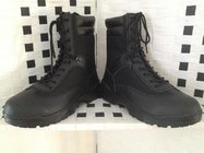 Hot sale black leather boot/combat boot