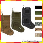 Hot sale new Christmas Tactical Stocking with molle