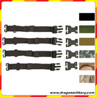 High quality black Tactical Rush Tier System 4 Piece Strap System