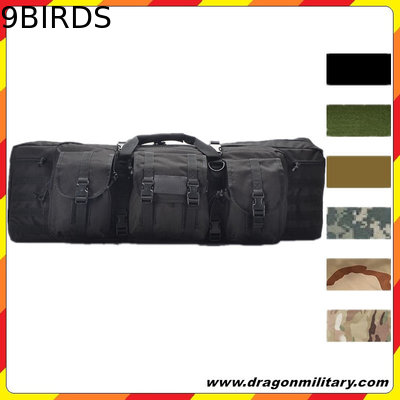 OEM high quality 36 inch double tactical rifle case with molle gear