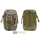 Cross Body Tactical molle mobile phone bag pouch for outdoor hiking