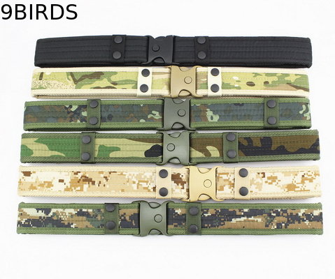 Popular Adjustable Plastic Buckle Outer Military Belt For Army